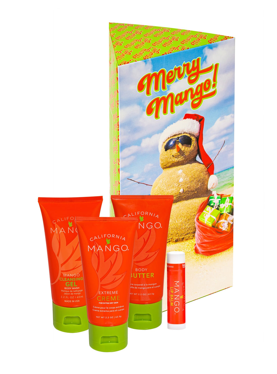 Merry Mango Body Care 4-Piece Kit – California Mango